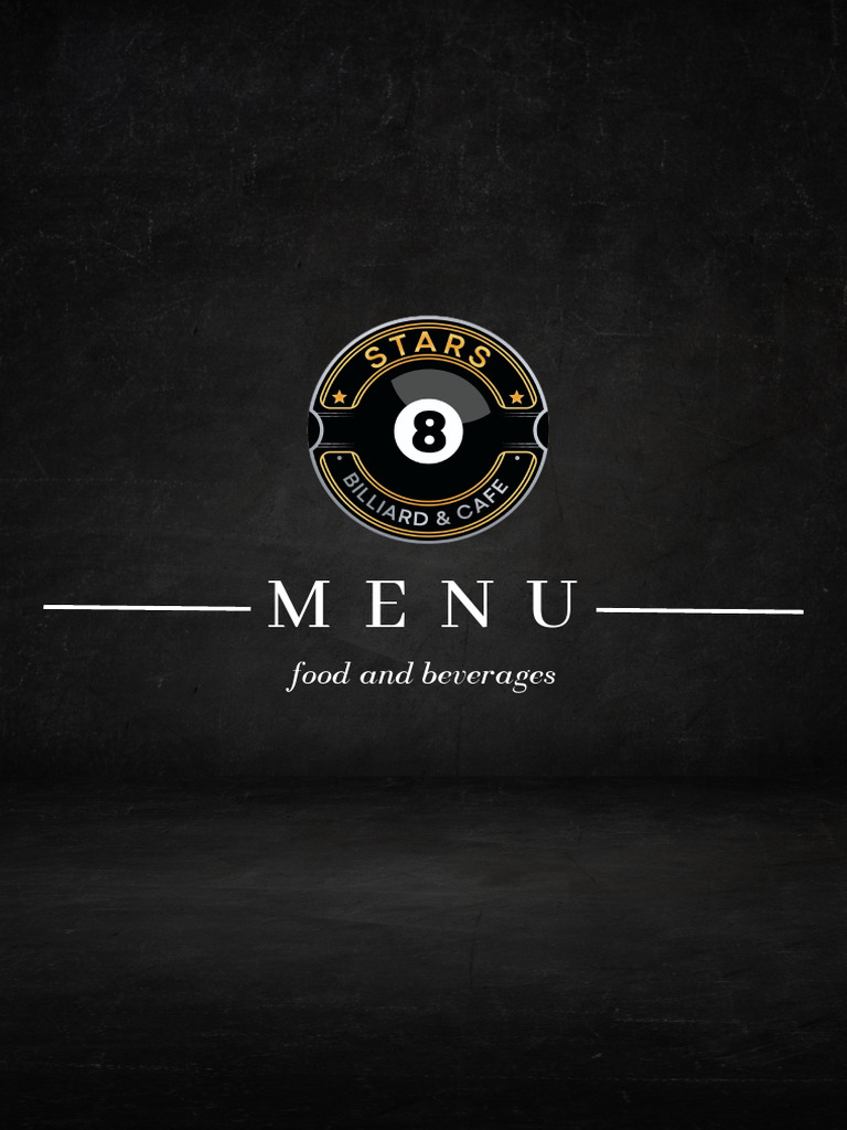 MENU STARS BILLIARD | PDF