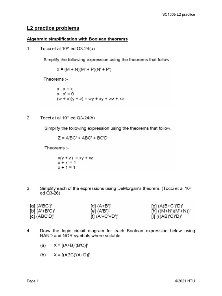 L2 Practice Questions | PDF