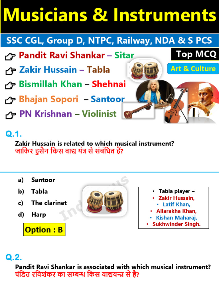 Musician and Instruments | PDF
