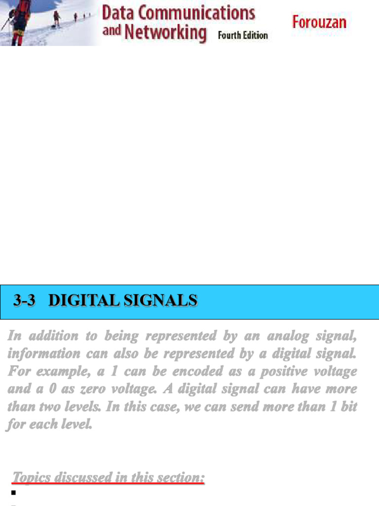 Data and Signals | PDF