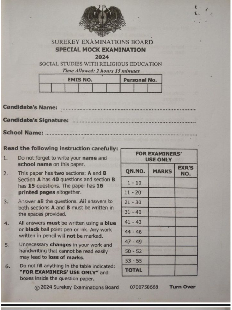 (Tokyo) Sure Key SST 2024 | PDF