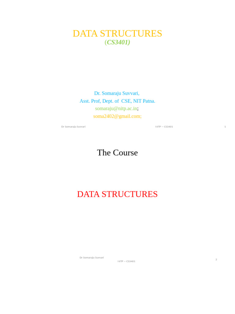 DS - Lecture 08 - Searching & Sorting | PDF DS - Lecture 08 - Searching & Sorting | PDF