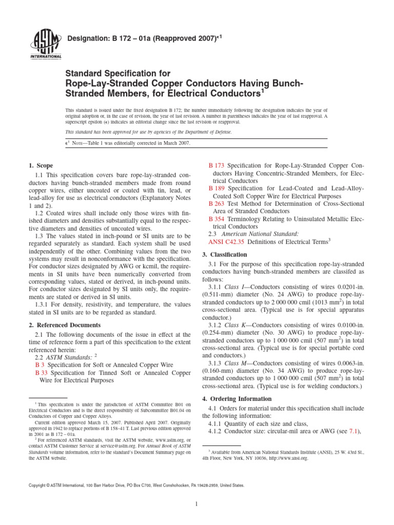 Astm B-172 | PDF