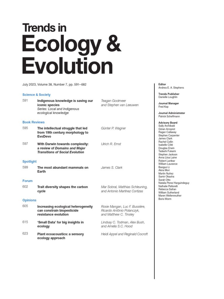 Advisory Board and Contents - Tree | PDF