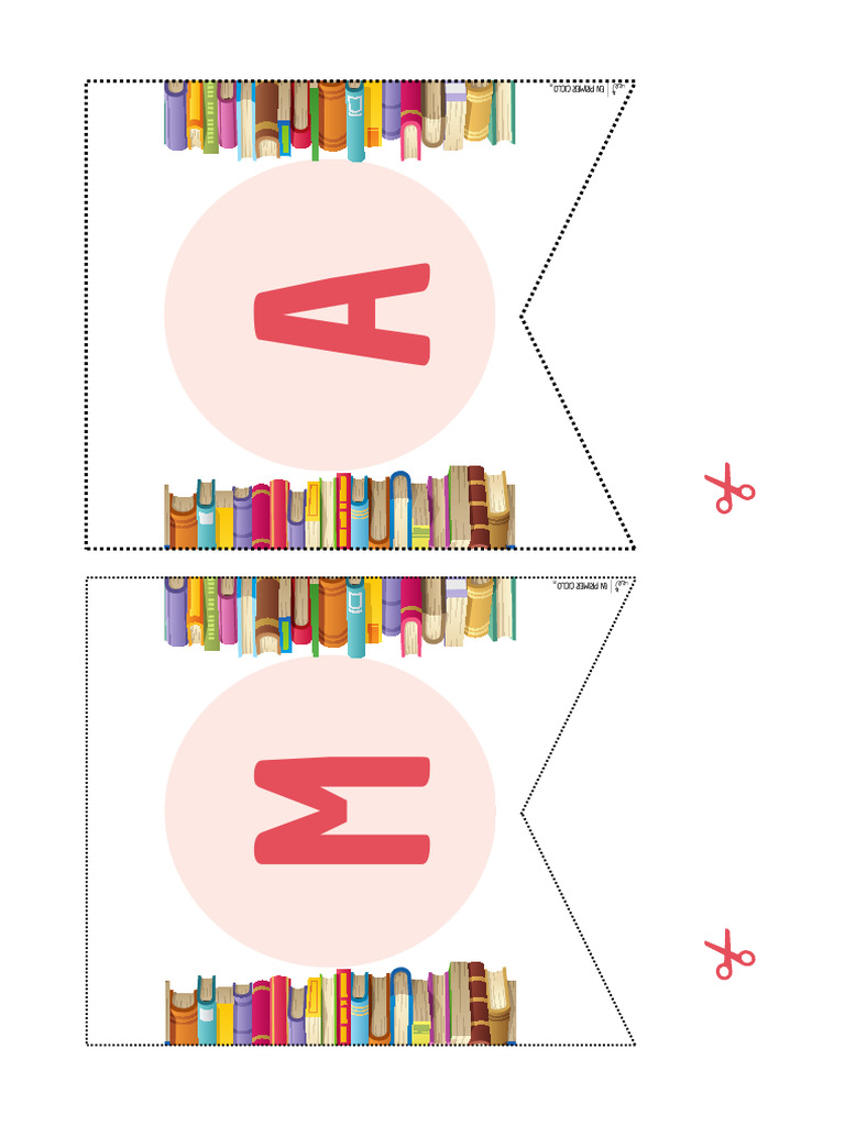 Banderines Maratón de Lectura | PDF