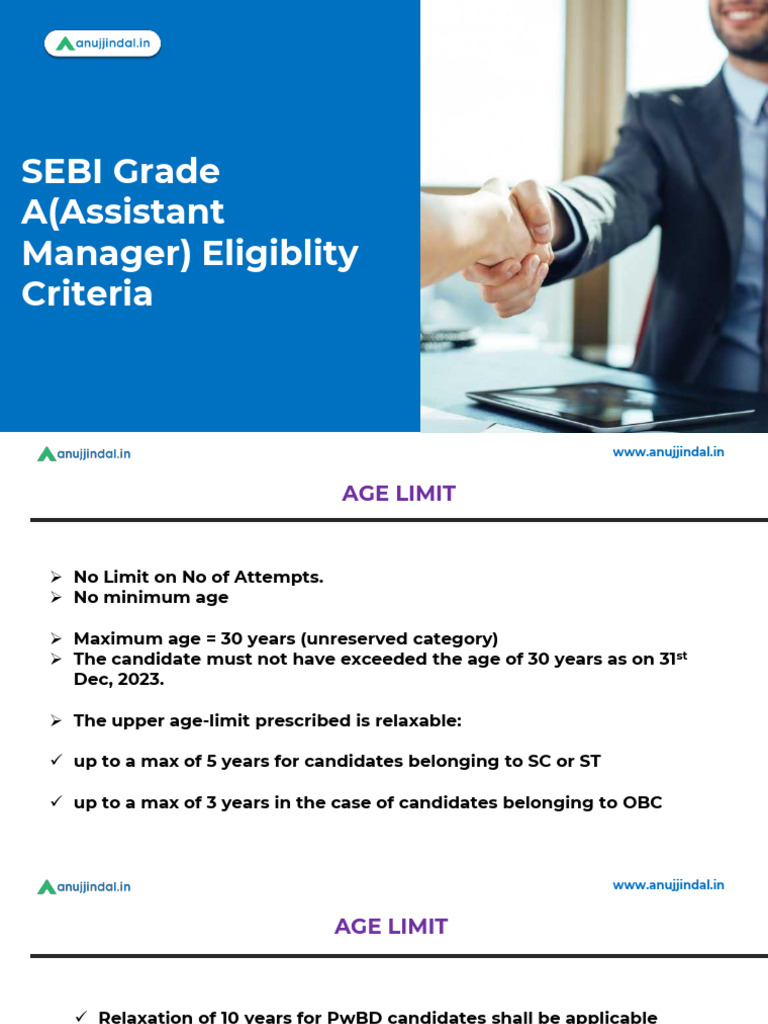 SEBI Eligibility | PDF