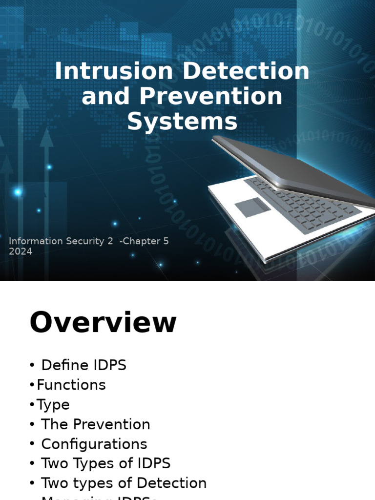 Module 5 Intrusion Detection and Prevention Systems | PDF