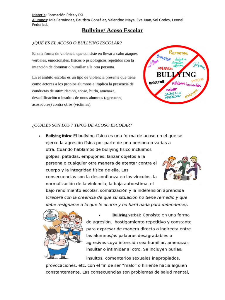 Bullying | PDF