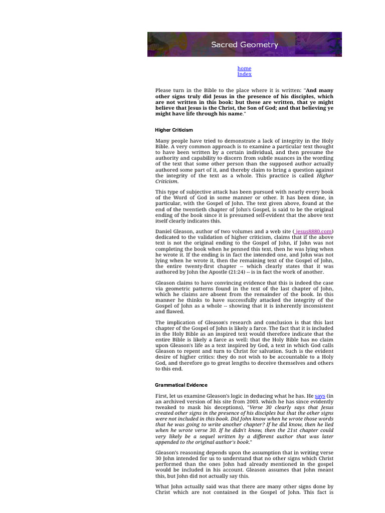 Jesus Sacred Geometry | PDF