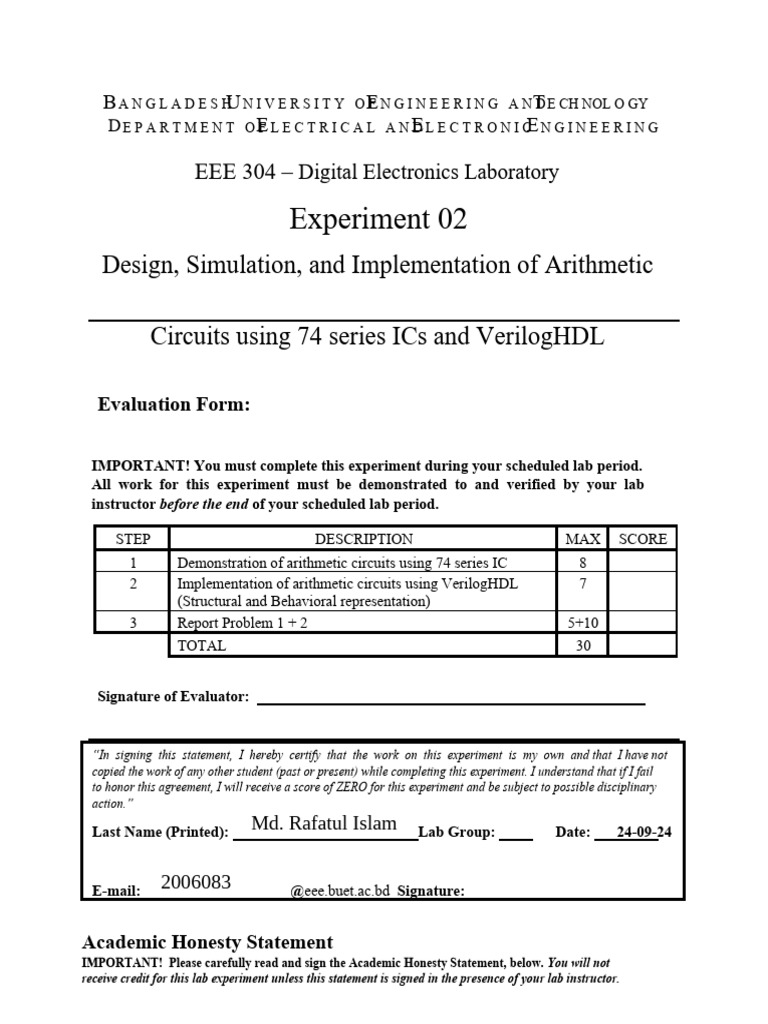 EEE304 Final | PDF