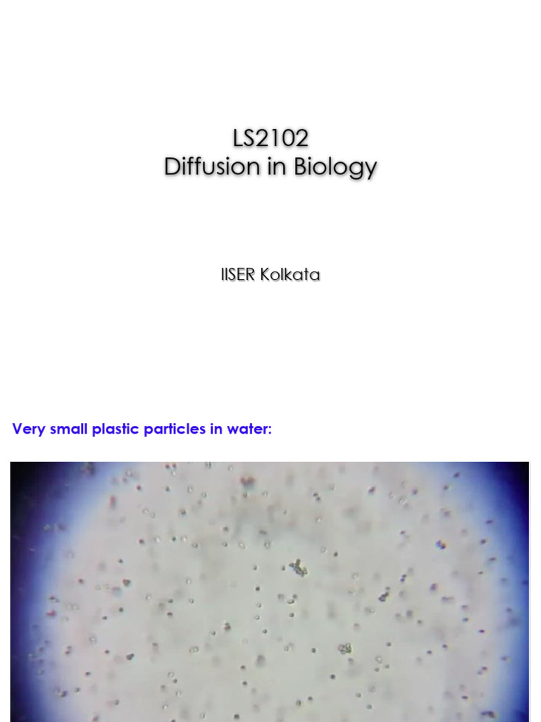 LS2102 Diffusion Slides-1 | PDF