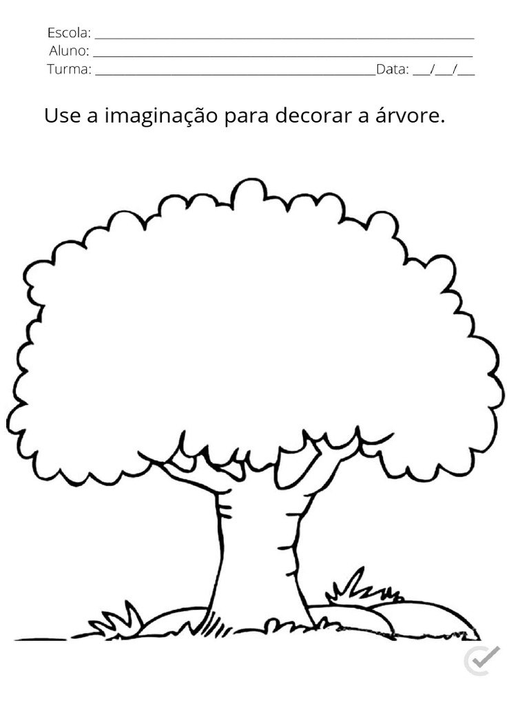 Ed Infantil Maternal Arte Decorar a Arvore | PDF