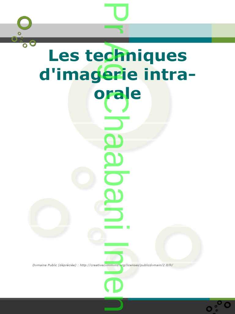 C3 Techniques intra-orales | PDF
