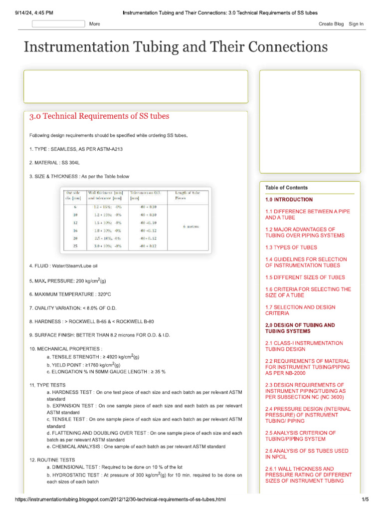 03 Instrumentation Tubing and Their Connec...3 | PDF