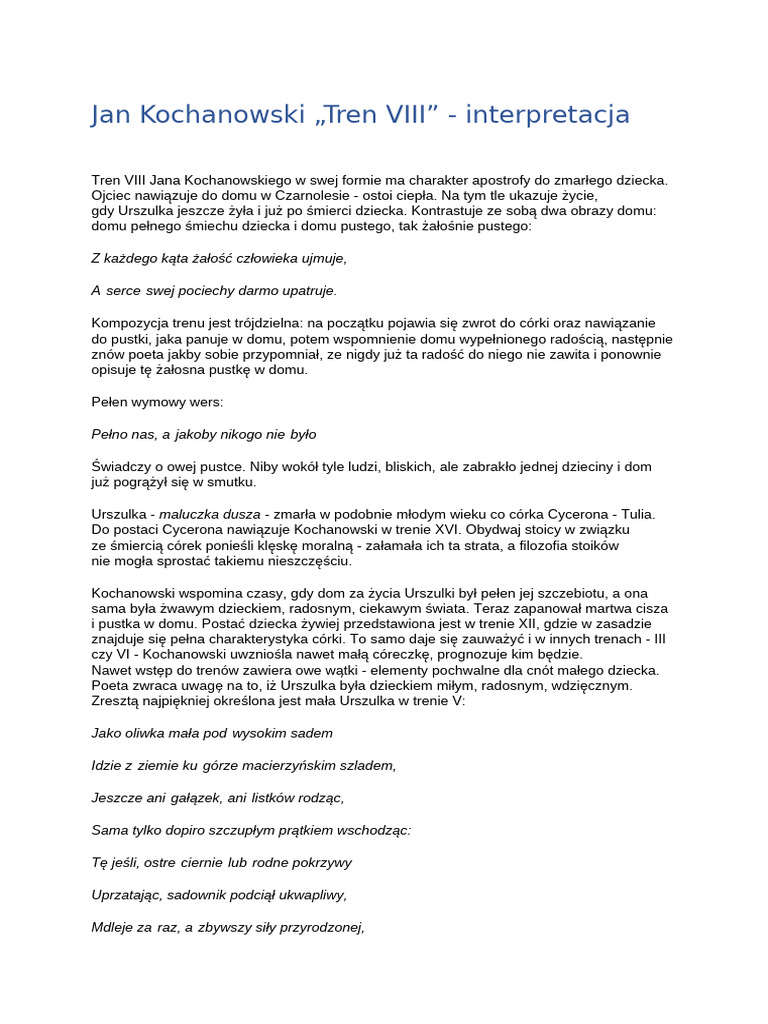 Tren VIII | PDF