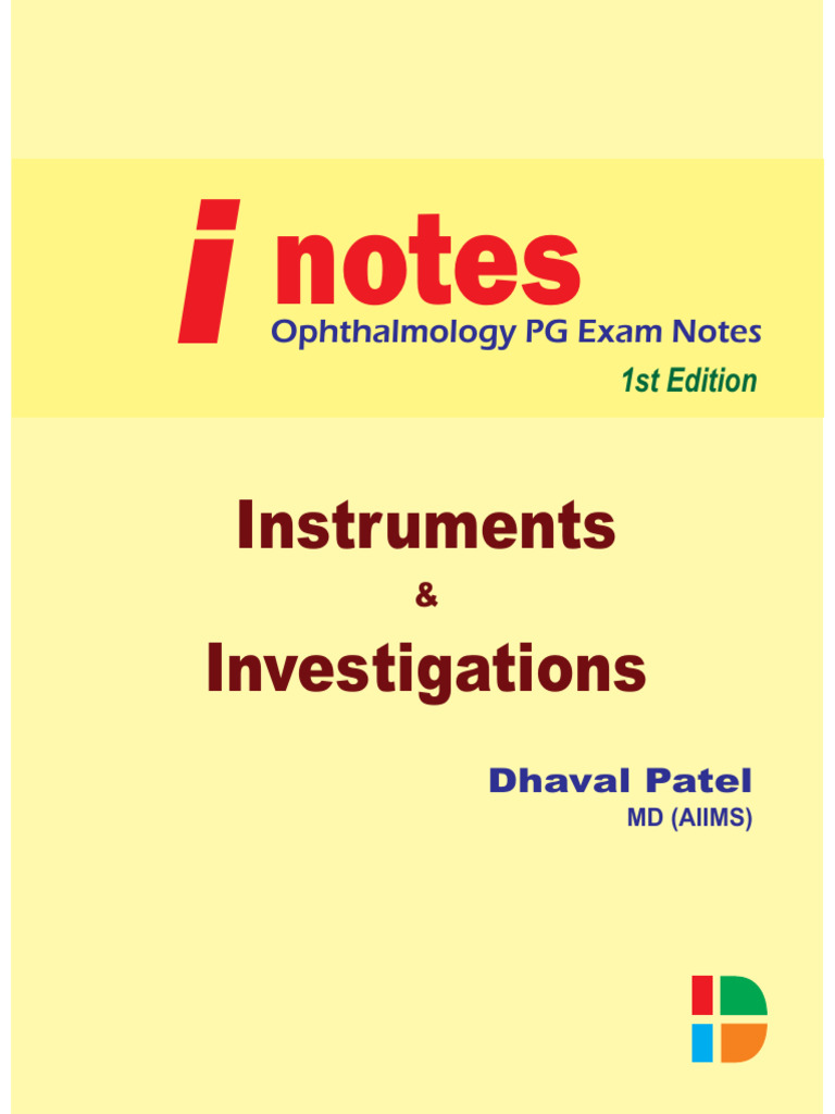 Inotes Instruments Investigations | PDF