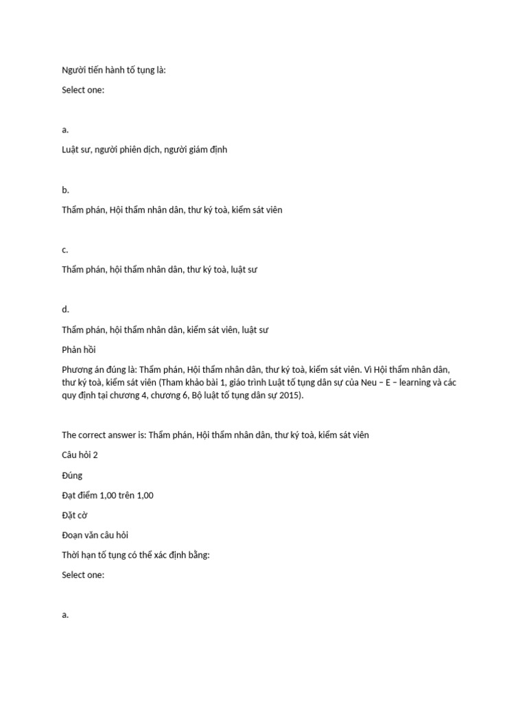 Luat To Tung Dan Su | PDF