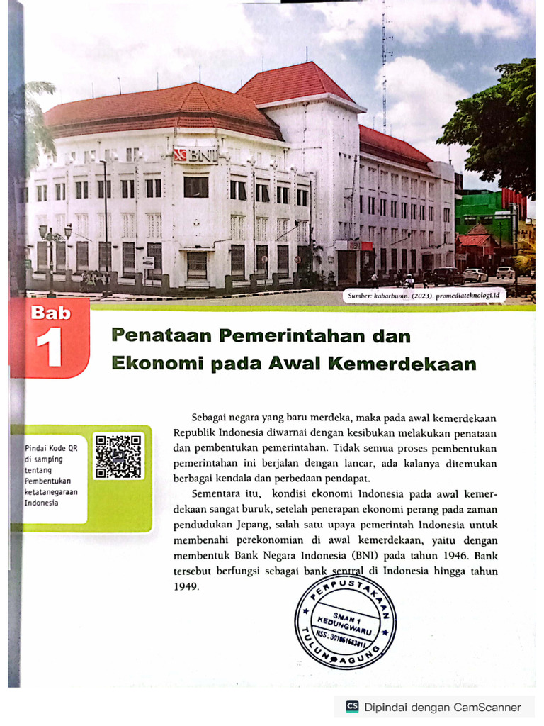 Sejarah XII Bab 1 | PDF