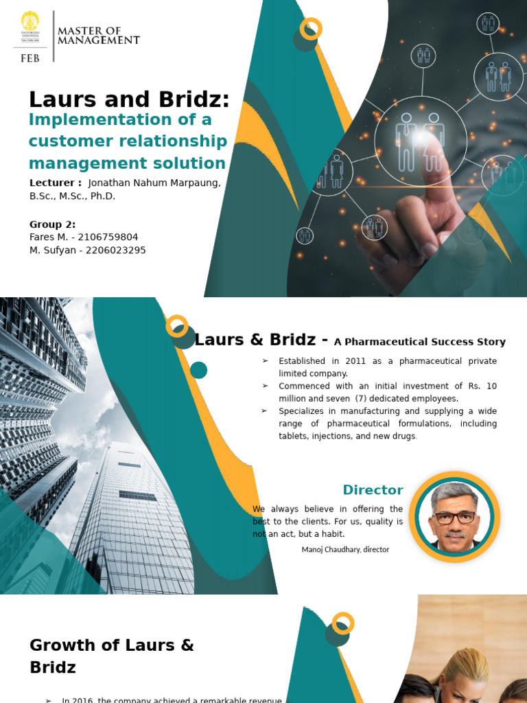 Laurs & Bridz CRM Strategy Overview | PDF | Customer Relationship ...
