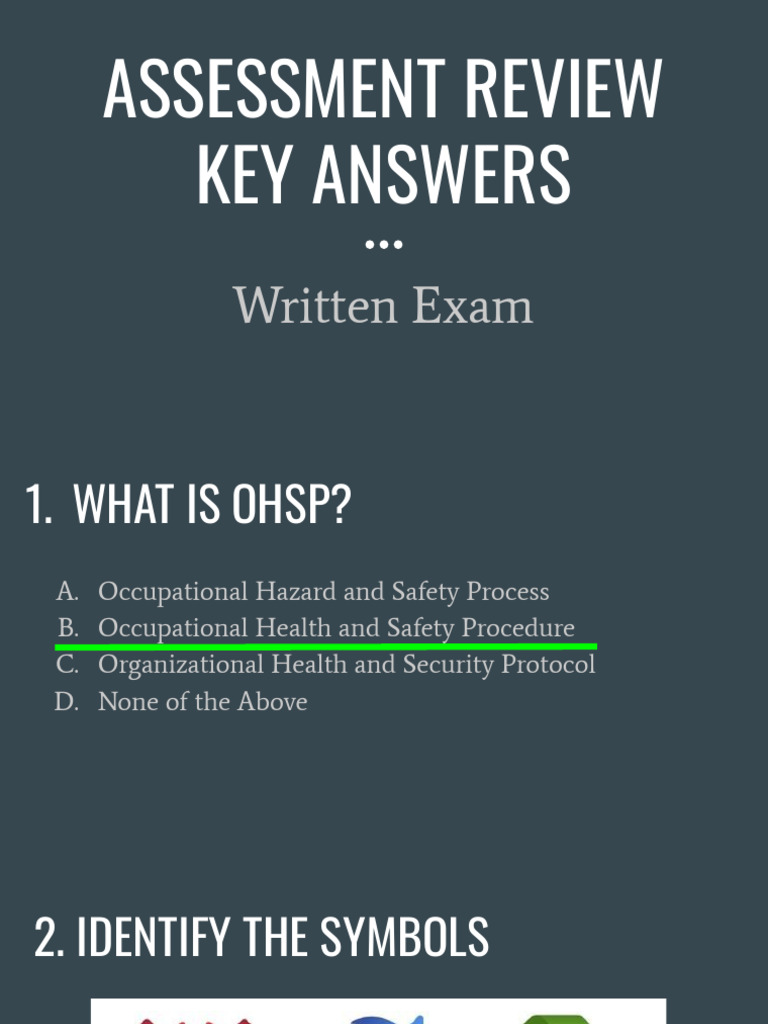 Answers For Assessment Review | PDF