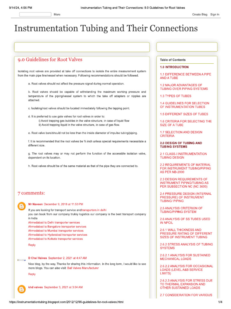 09 Instrumentation Tubing and Their Connections - 9 | PDF