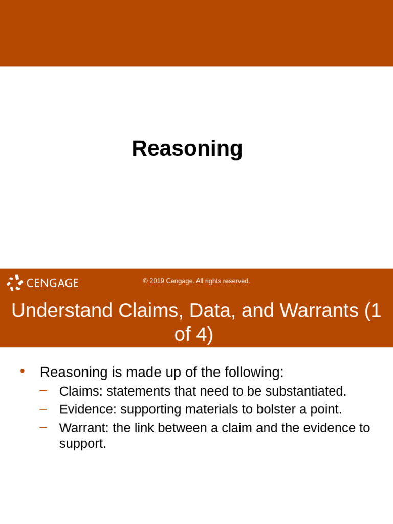 Reasoning | PDF