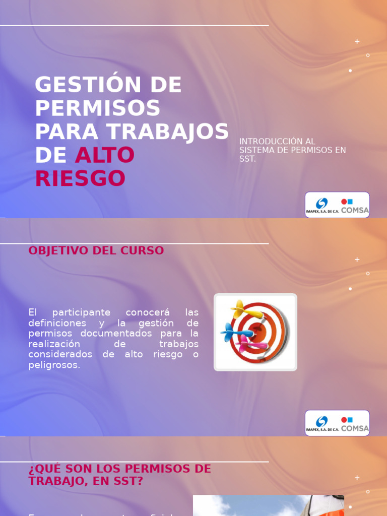Gestión de Permisos para Trabajos de Alto Riesgo | PDF