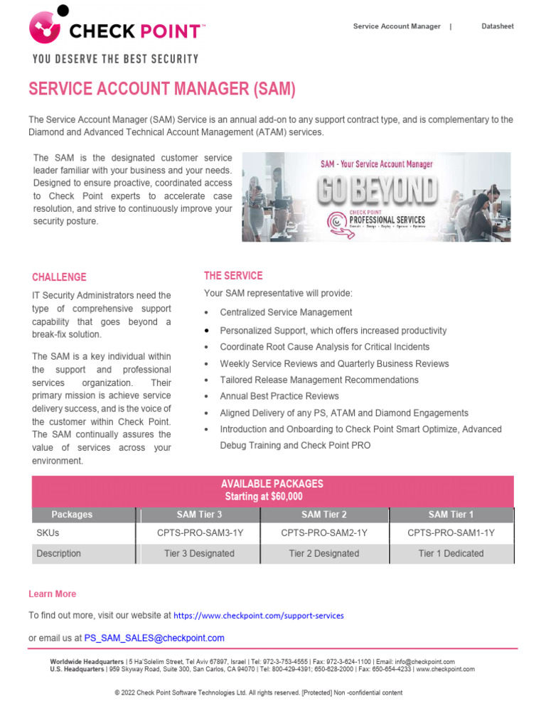 service-account-manager-datasheet | PDF