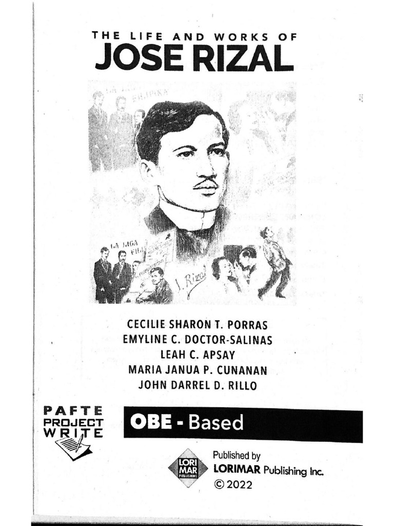 The Life and Works of Jose Rizal Cecilie Sharon T. Porras | PDF