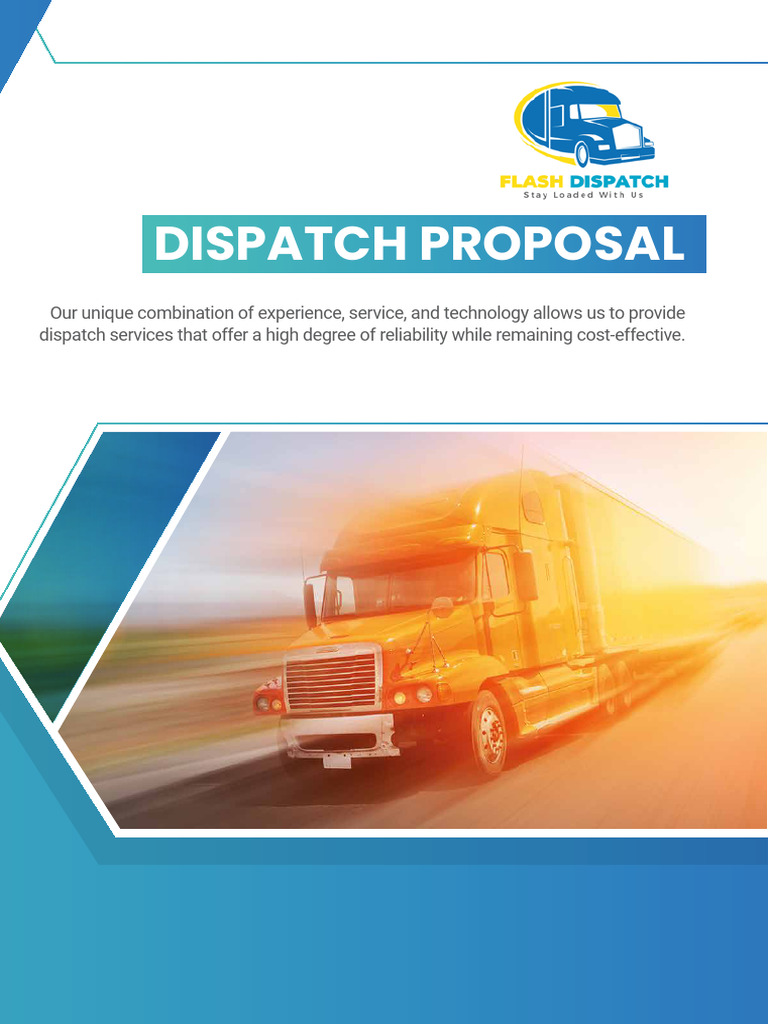 FDS Dispatch Proposal | PDF