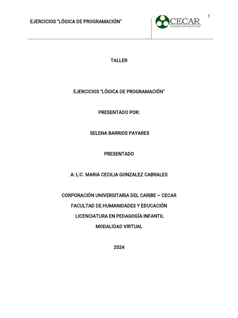 Tic Iii Unidad 2 Programación | PDF