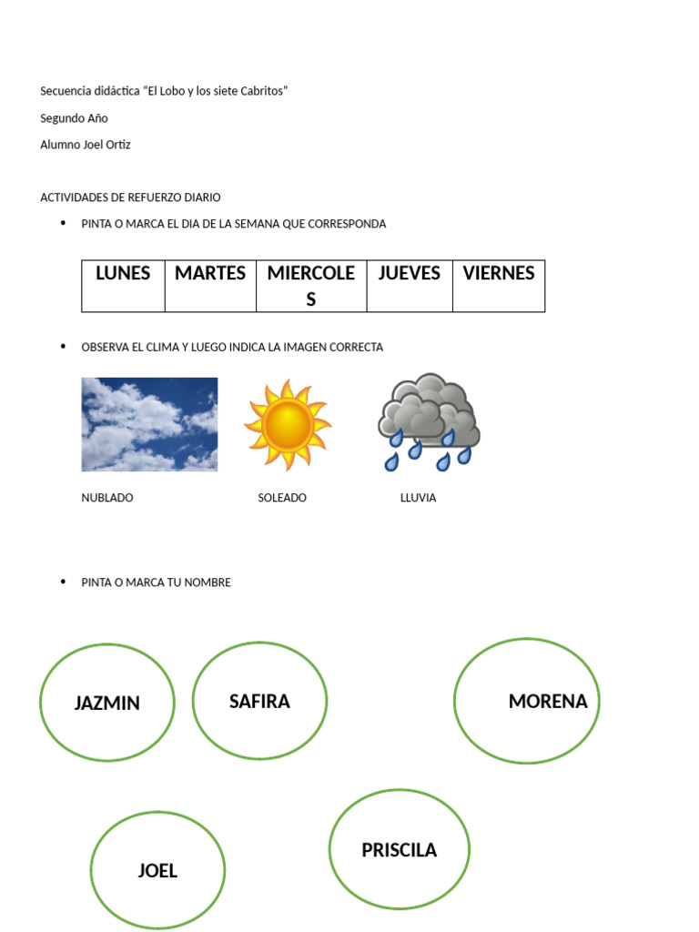 Secuencia Didáctica jOEL | PDF