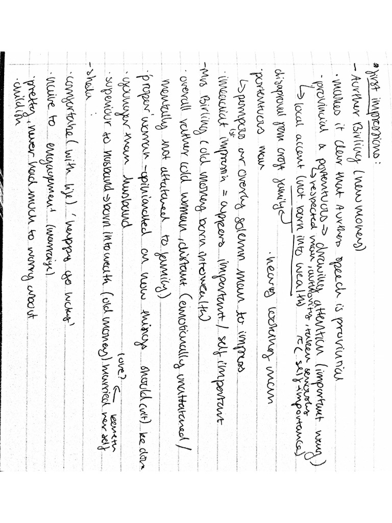 First impressions of characters | PDF