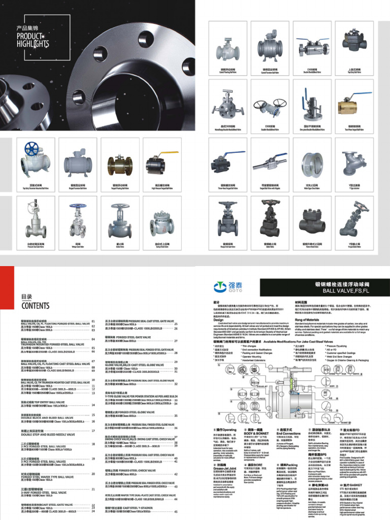 QOTO Valve Catalog-2022 | PDF