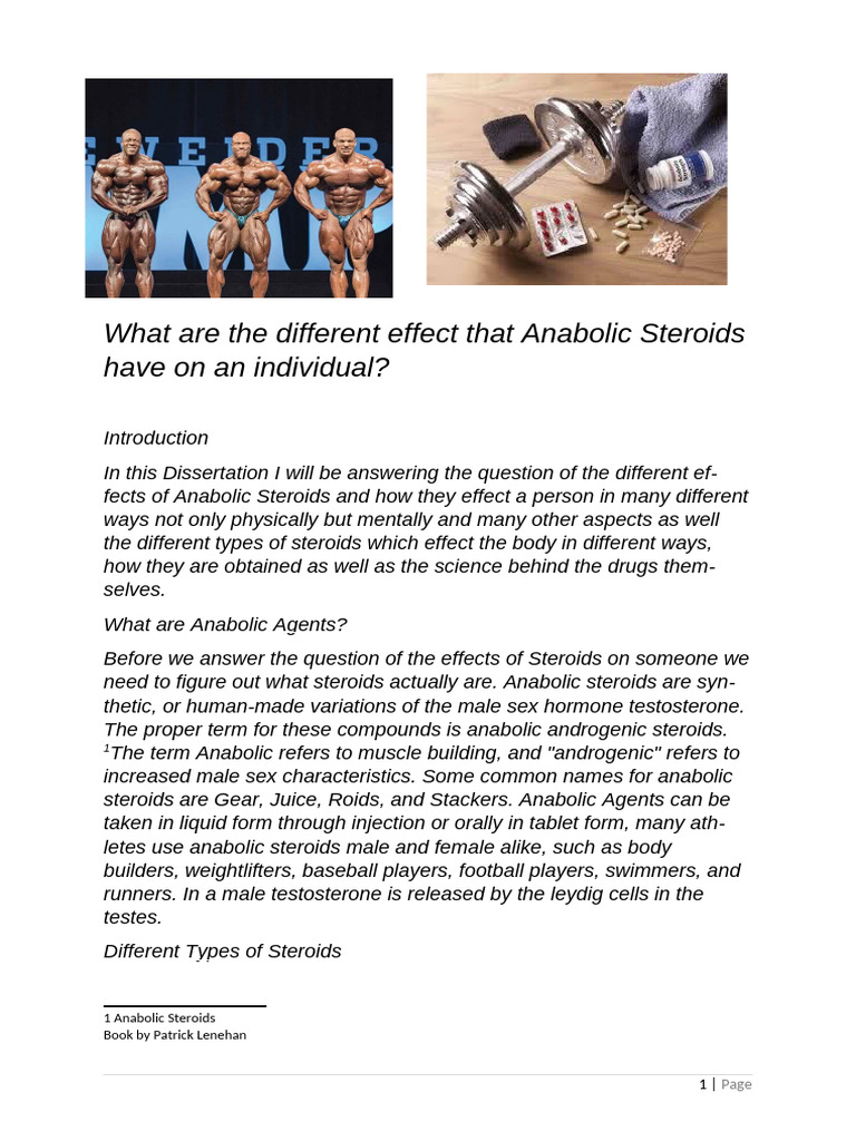 EPQ Steriods W | PDF