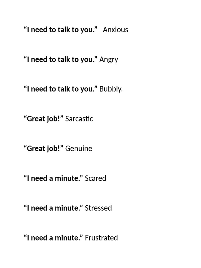 Loaded Phrases:Emotions | PDF