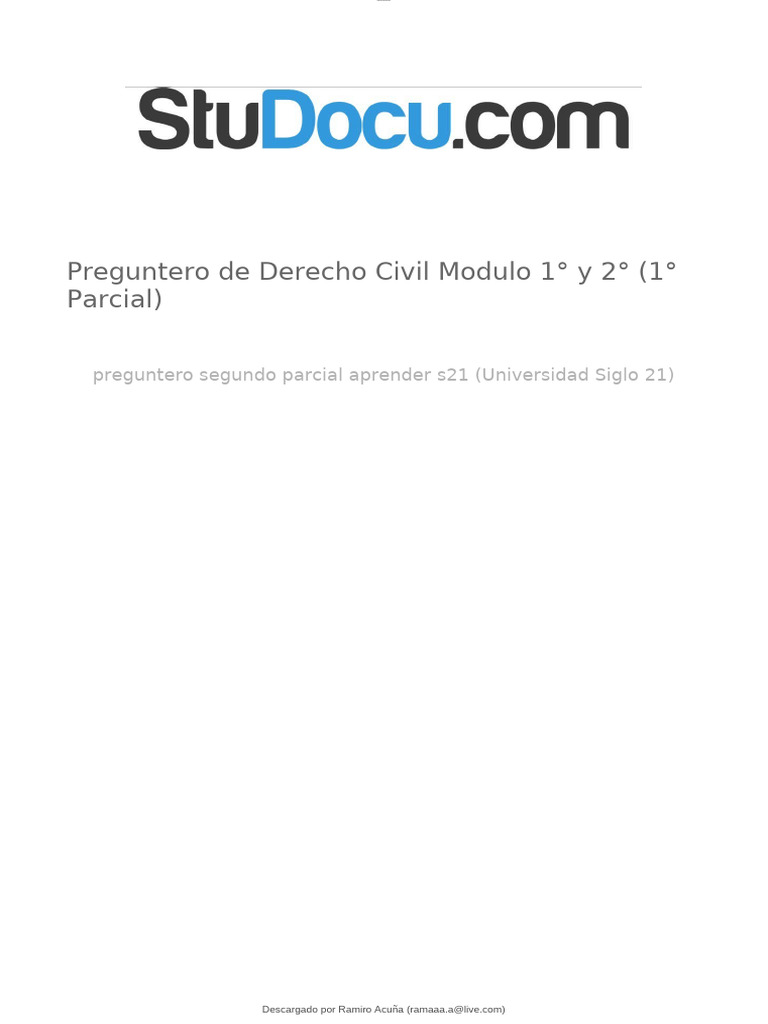 Preg Civil 1 Y 2 Pdf