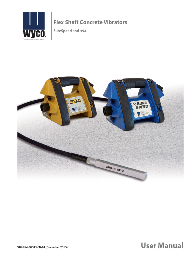 Manual Vibrador Wyco | PDF