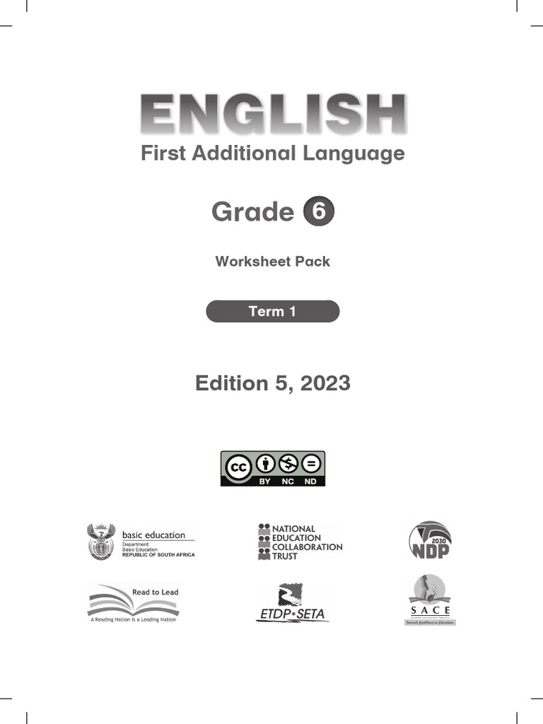 Gr6 Term 1 2023 Psrip Efal Worksheets | PDF | Oceans | Phonics