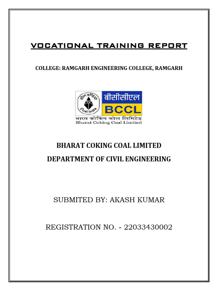 VOCATIONAL_TRAINING_REPORT_AK2[1 | PDF