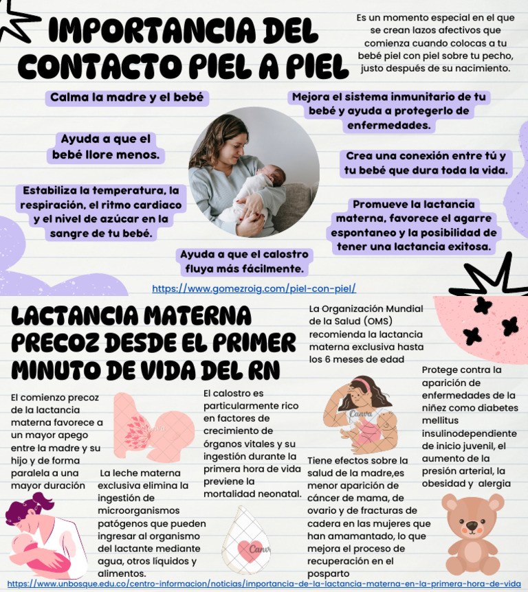 Importancia de contacto piel a piel | PDF