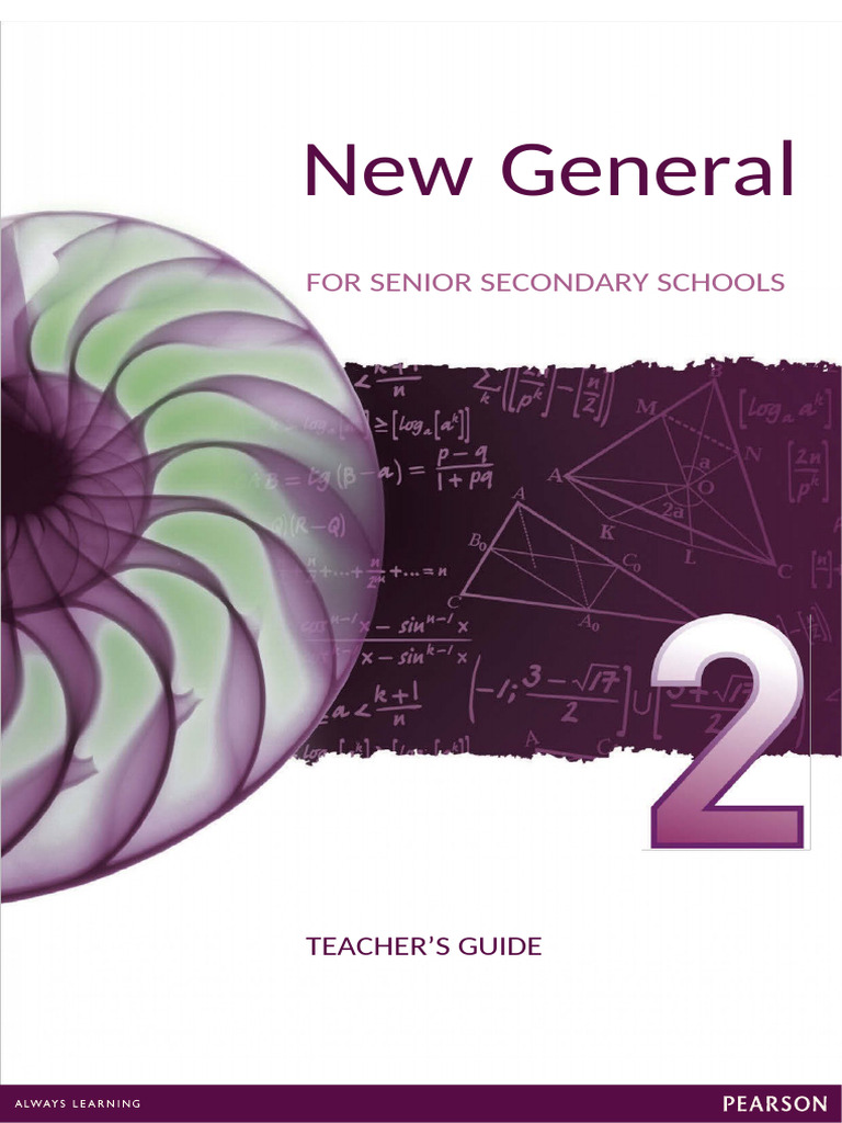 New General Mathematics For Secondary Schools 2 TG Full PDF | PDF