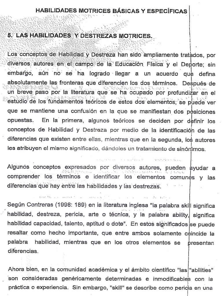 Habilidades - Destrezas y Los Métodos | PDF