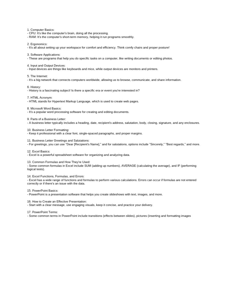 BTT Cheat Sheet | PDF