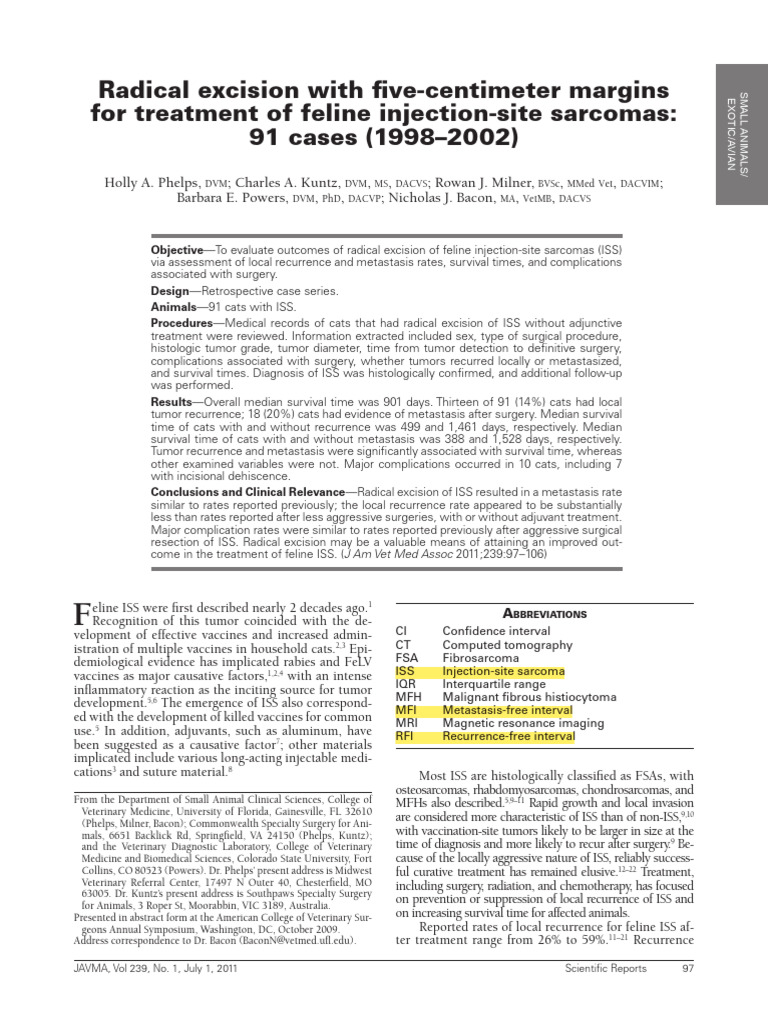 Radical Excision With Five Centimeter Ma | PDF
