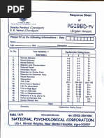 Hindi Mental State Examination (Hmse) Correct/R Wrong | PDF | Cognition ...