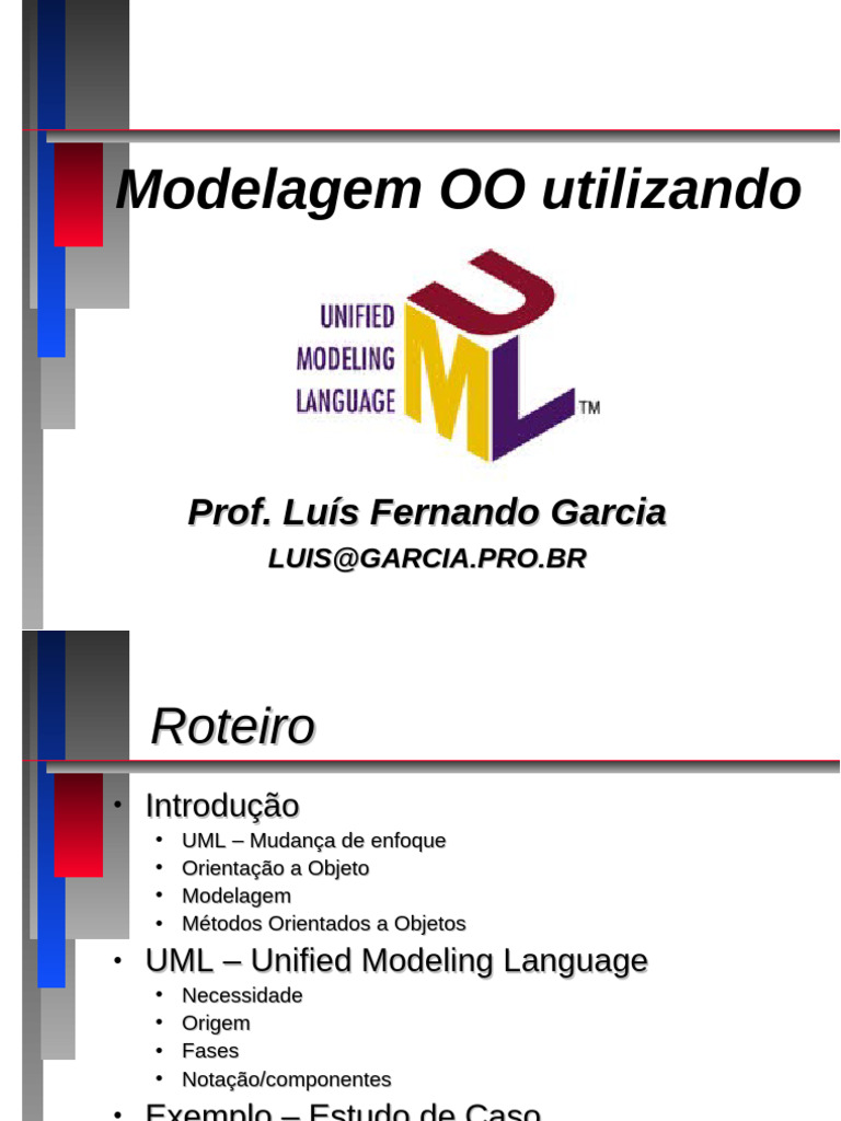 UML - Aula 1 - UML - Introducao | PDF