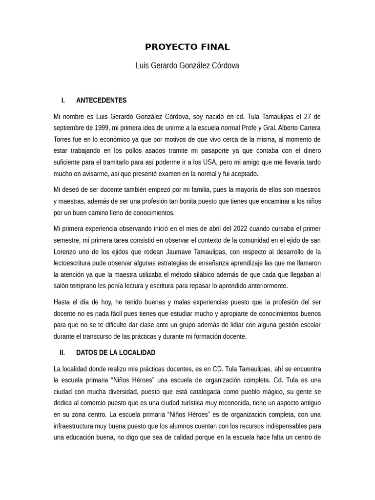 Apartados | PDF | Educación primaria | Relaciones personales, crianza y ...