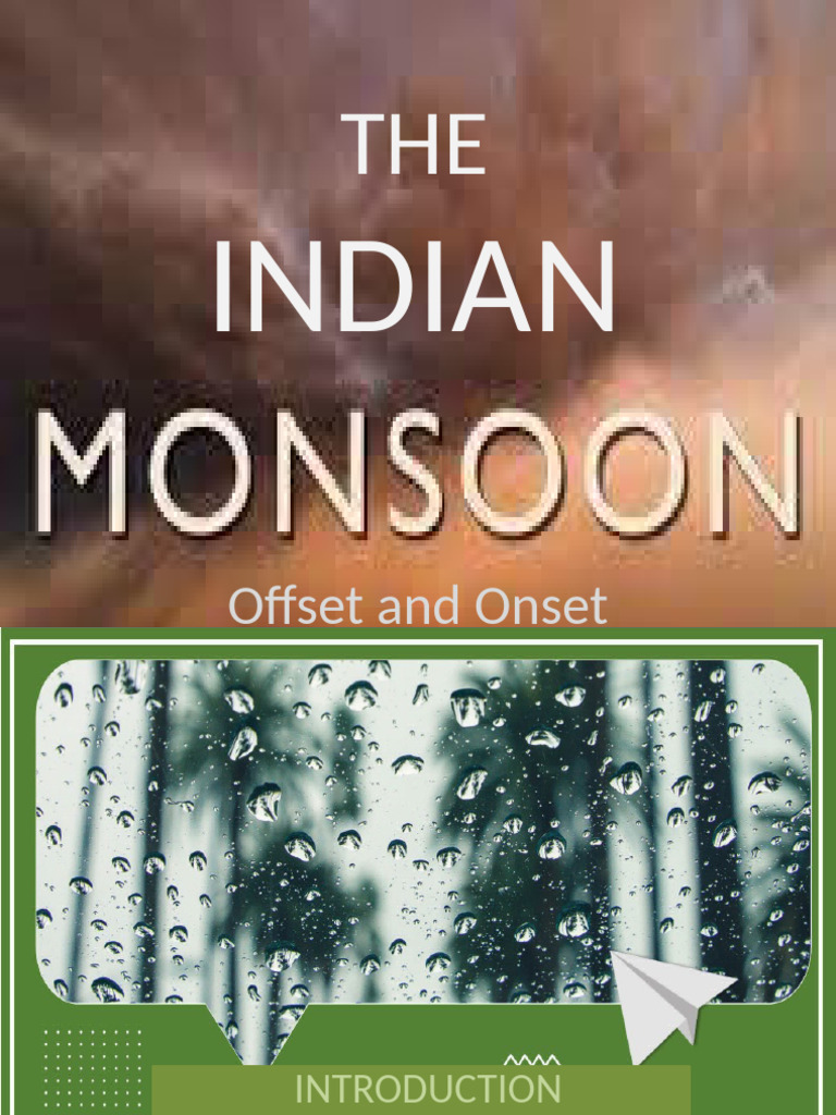Indian Monsoon | PDF