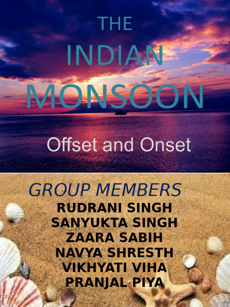 Indian Monsoon | PDF